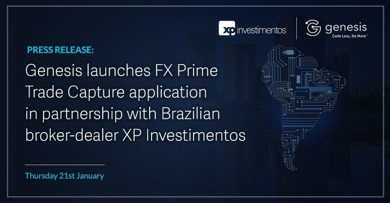 Genesis launches FX Prime trade capture app - FX News Group