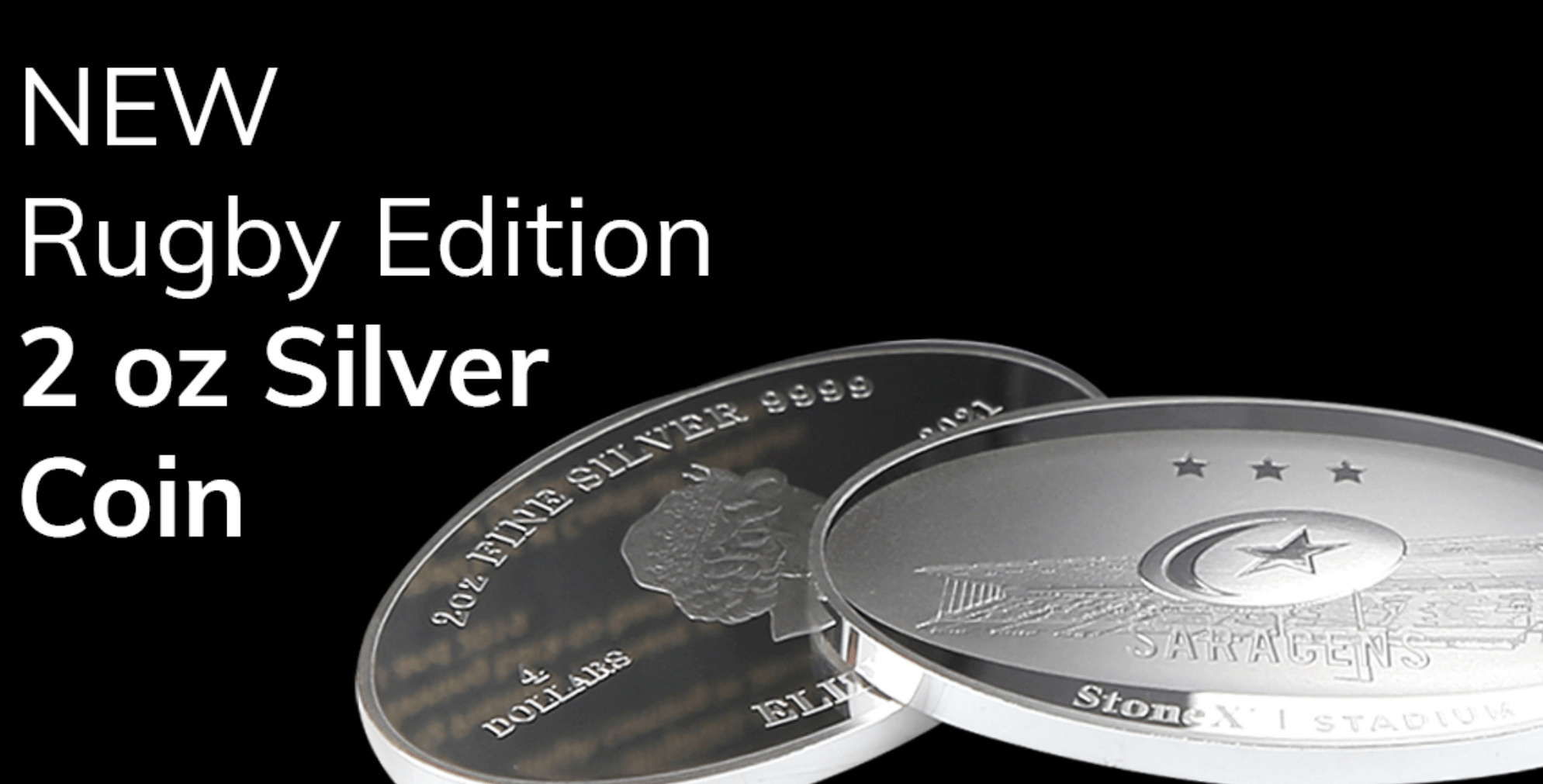 Saracens and StoneX release 2 oz Commemorative Silver Coin - FX News Group