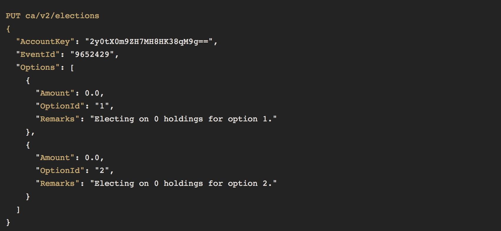 Saxo Bank to change corporate actions election validation in OpenAPI ...