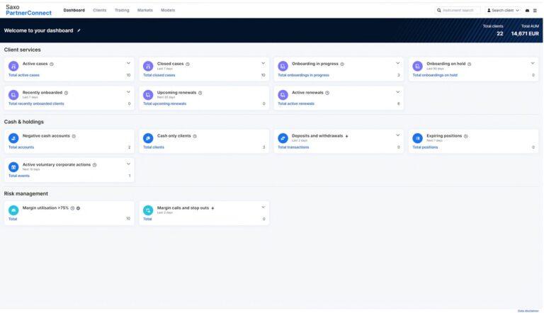 Saxo's new SaxoPartnerConnect platform to enable more efficient client ...