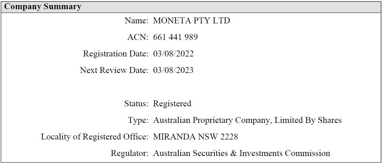 Exclusive: Retail FX/CFDs broker Moneta Markets gets Australia ASIC ...