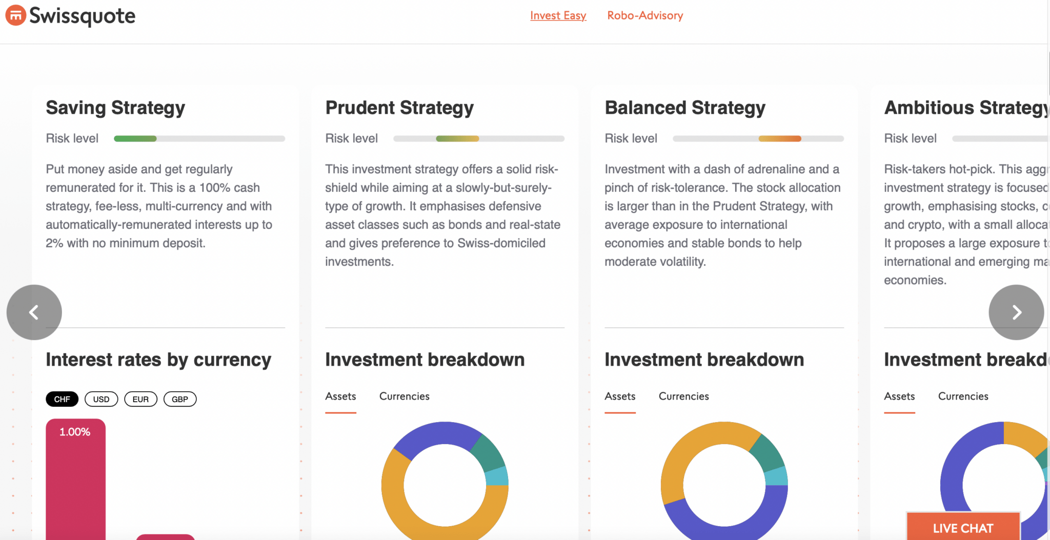 Swissquote introduces new investment and saving solution Invest Easy ...