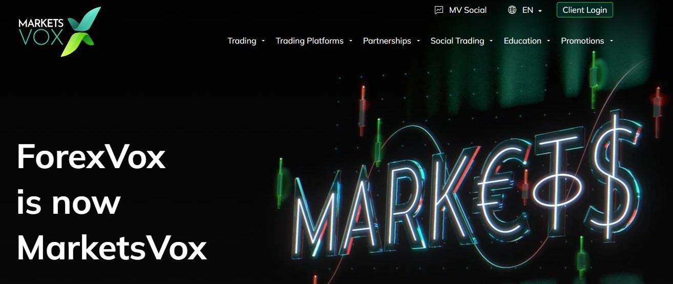 Exclusive: Offshore CFDs broker ForexVox rebrands as MarketsVox - FX ...
