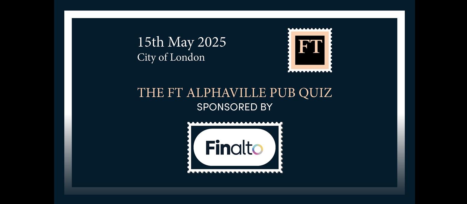 Finalto sponsors 2025 Alphaville London Quiz - FX News Group