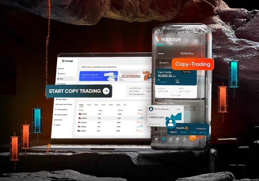 Vantage launches Copy Trading on Client Portal website - FX News Group