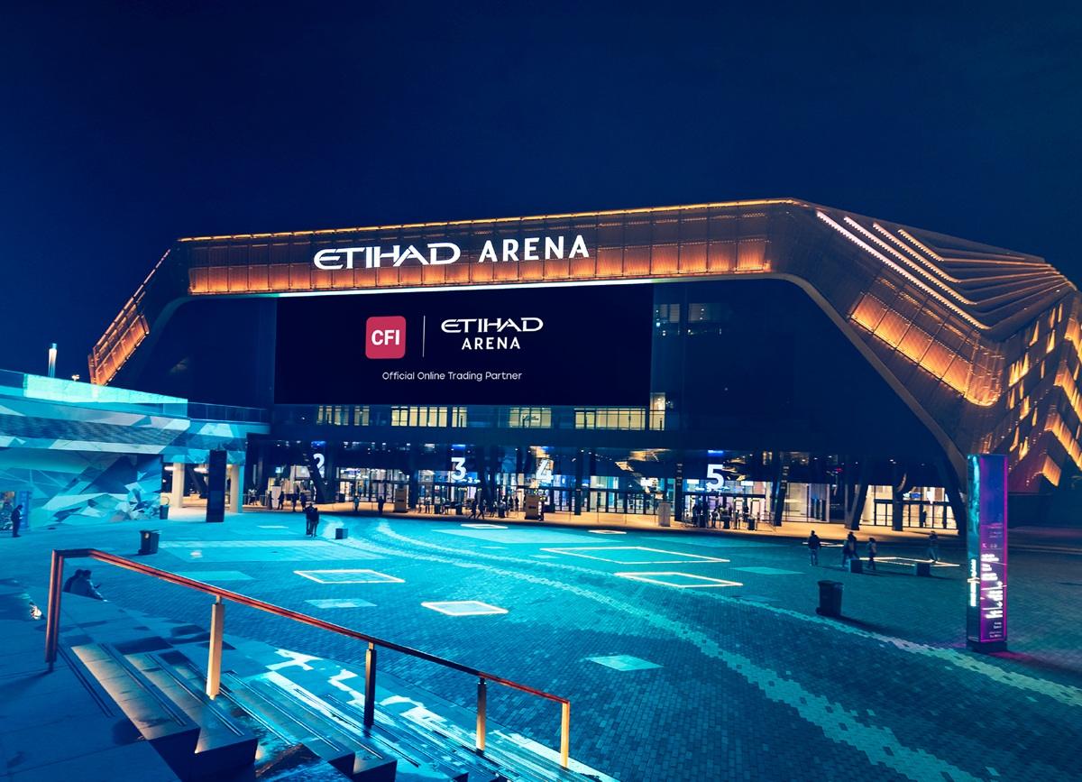 CFI becomes Official Online Trading Partner of Etihad Arena in Abu Dhabi - FX News Group