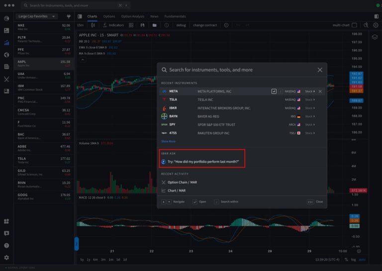 Interactive Brokers adds Ask IBKR functionality to IBKR Desktop ...