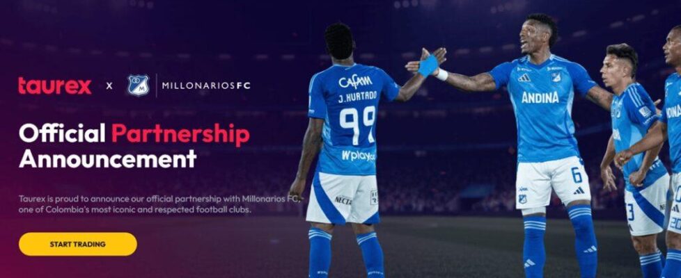 Taurex unveils partnership with Colombia's Millonarios FC - FX News Group